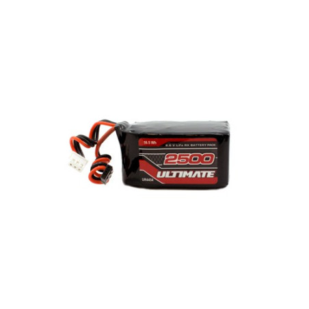 ULTIMATE 6.6v. 2500mAh LiFe HUMP RECEIVER BATTERY PACK JR - UR4454